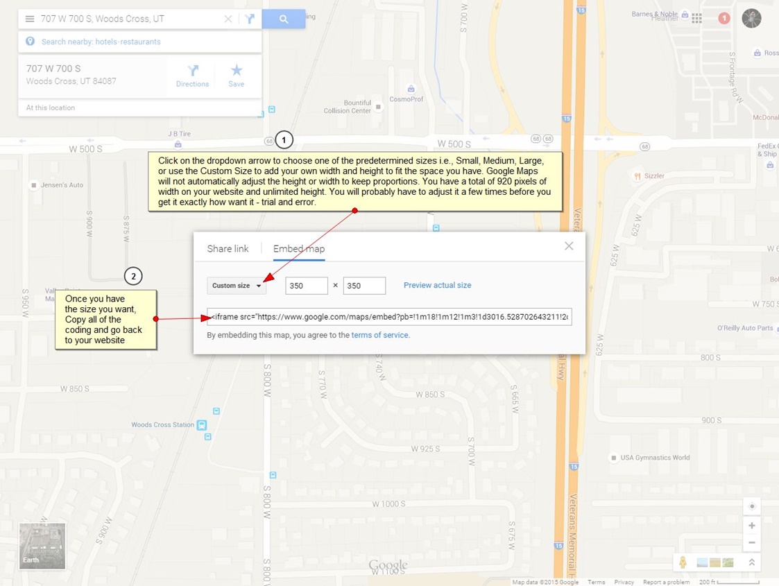 How To Add A Google Map